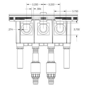 StealthBox with 1200GPH Single H2Overflow Screen - Custom Aquariums