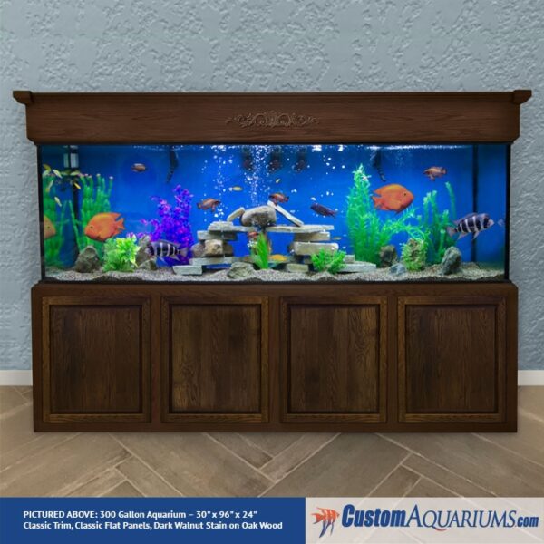 300 Gallon Aquarium - Custom Glass Fish Tank - Custom Aquariums